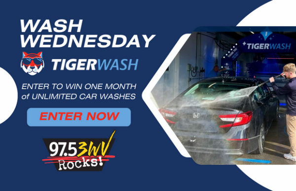 “Wash Wednesday” with Tiger Wash | WWWV 97.5